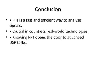 Revised_FFT_Introduction_and_Applications.pptx