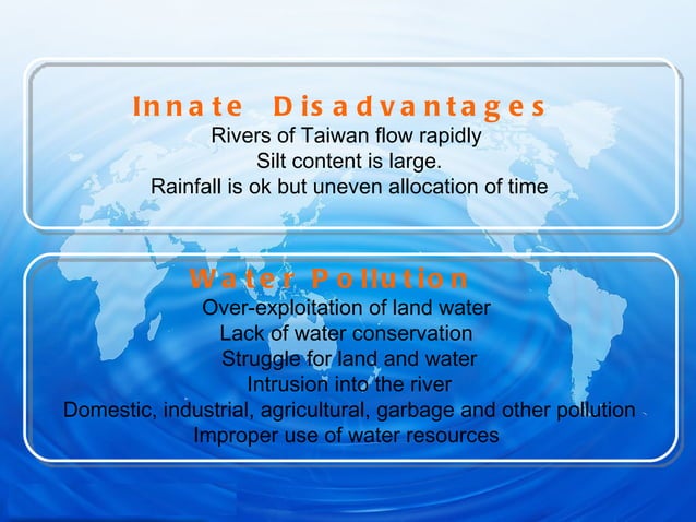 Water Resources in Taiwan | PPT