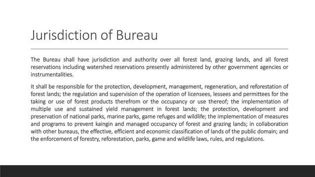 REVISED FORESTRY CODE (PD No) final.pptx