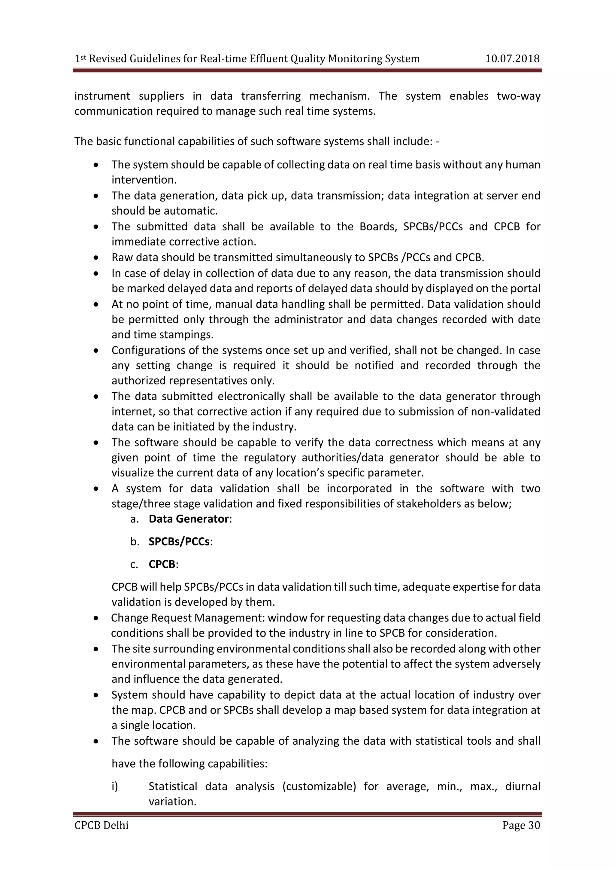 Revised Guidelines for Real-time Effluent Quality Monitoring System ...