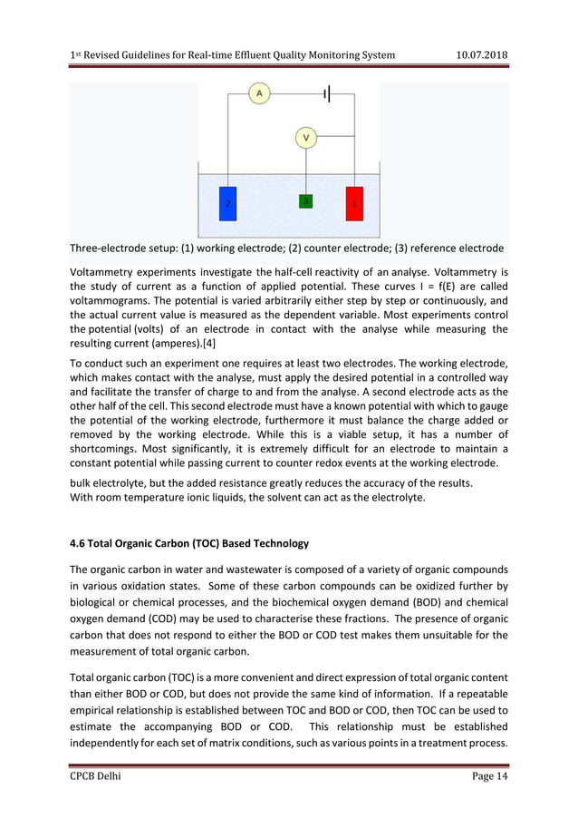 Revised Guidelines for Real-time Effluent Quality Monitoring System ...