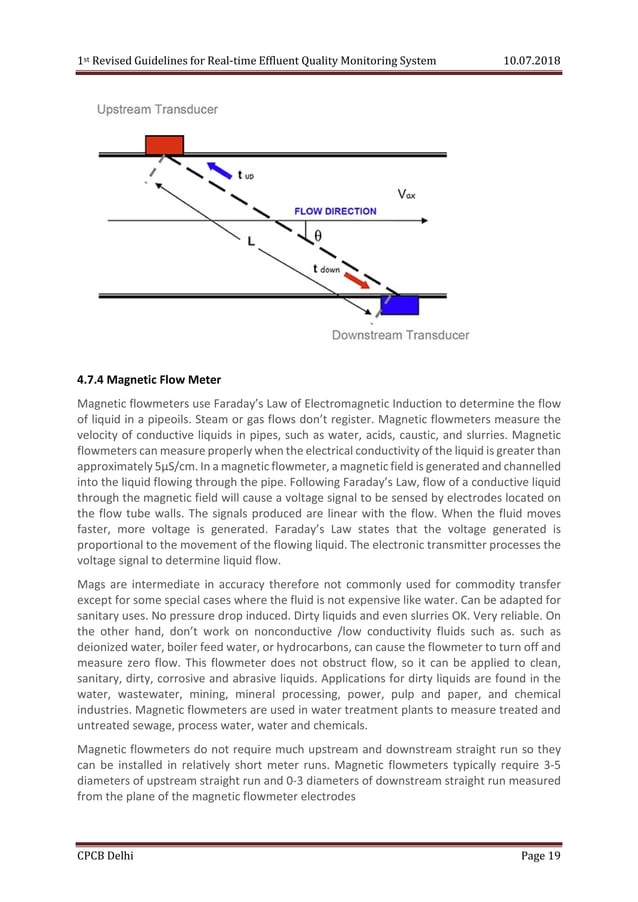 Revised Guidelines for Real-time Effluent Quality Monitoring System ...