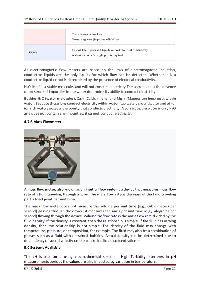 Revised Guidelines for Real-time Effluent Quality Monitoring System ...