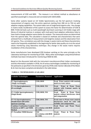Revised Guidelines for Real-time Effluent Quality Monitoring System ...