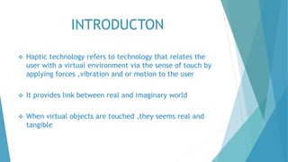 Haptic Technology | PPT