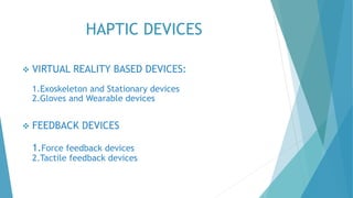 Haptic Technology | PPT