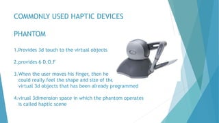 Haptic Technology | PPT
