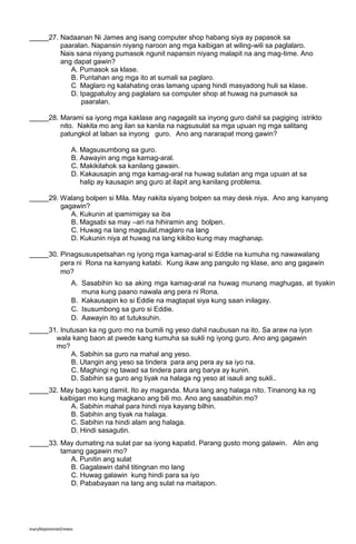 revised Ikalawang Markahang Pagsusulit sa ESp 6 2017 with TOS .docx