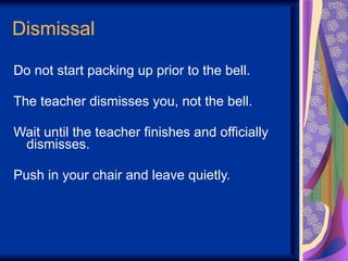 Grade 6 Classroom Guidelines | PPT