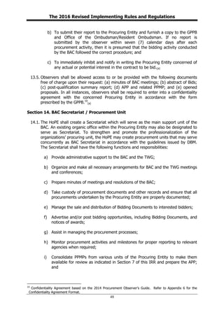 2016 RA 9184 REVISED | PDF