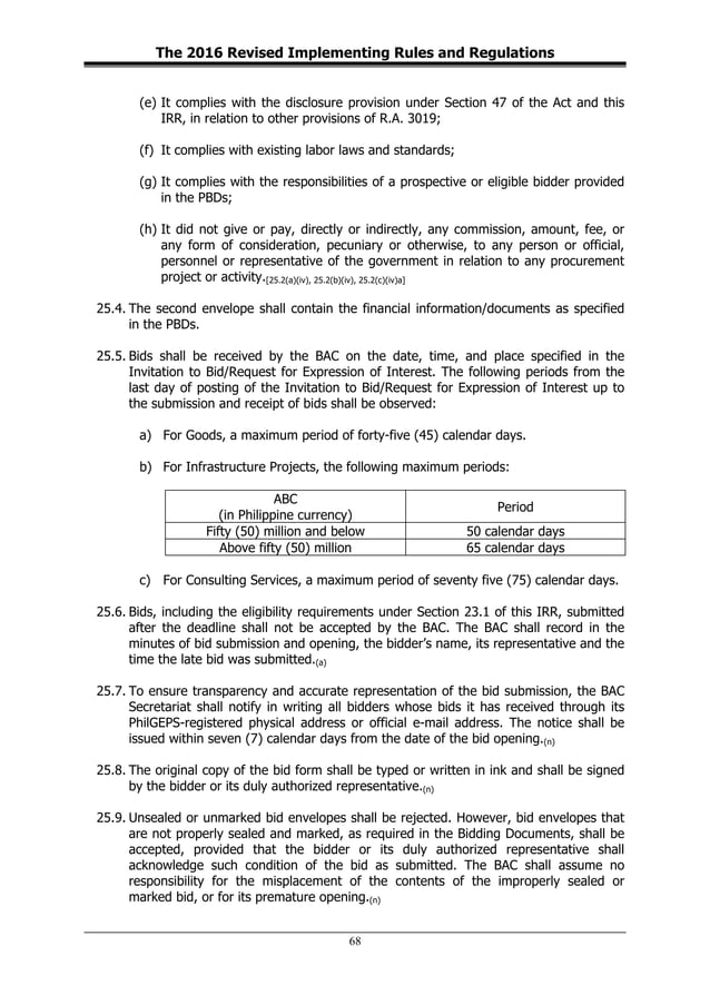 2016 RA 9184 REVISED | PDF