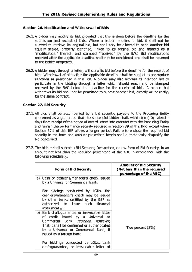 2016 RA 9184 REVISED | PDF