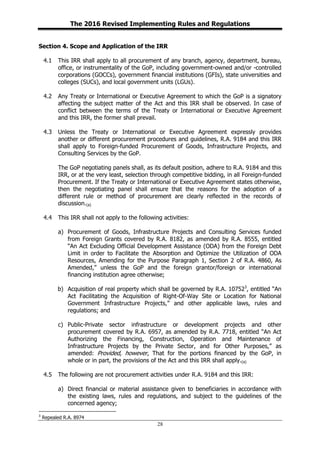 2016 RA 9184 REVISED | PDF