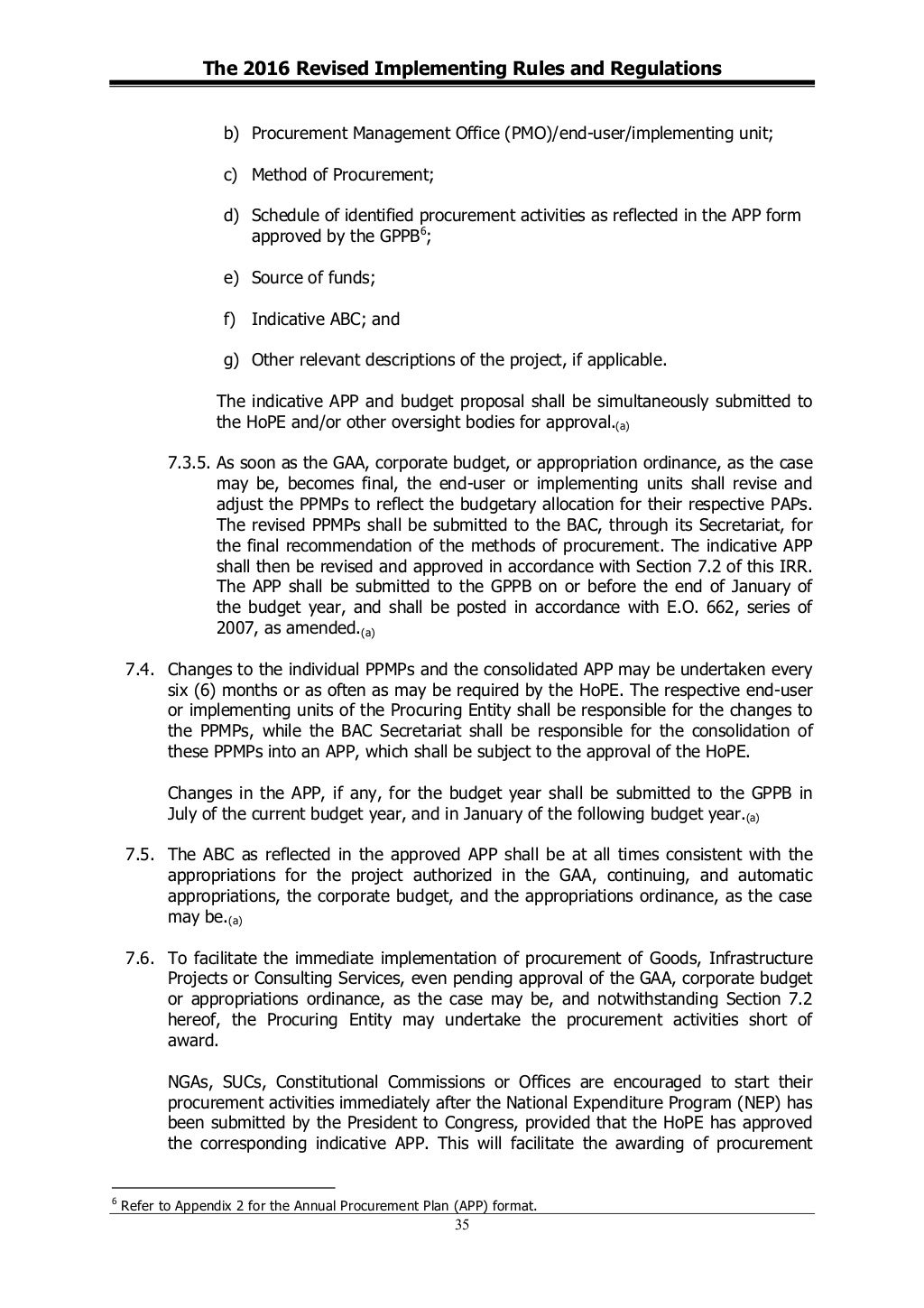 2016 RA 9184 REVISED