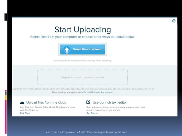 How to use Scribd | PPT
