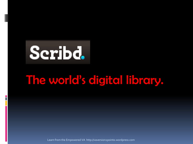 How to use Scribd | PPT