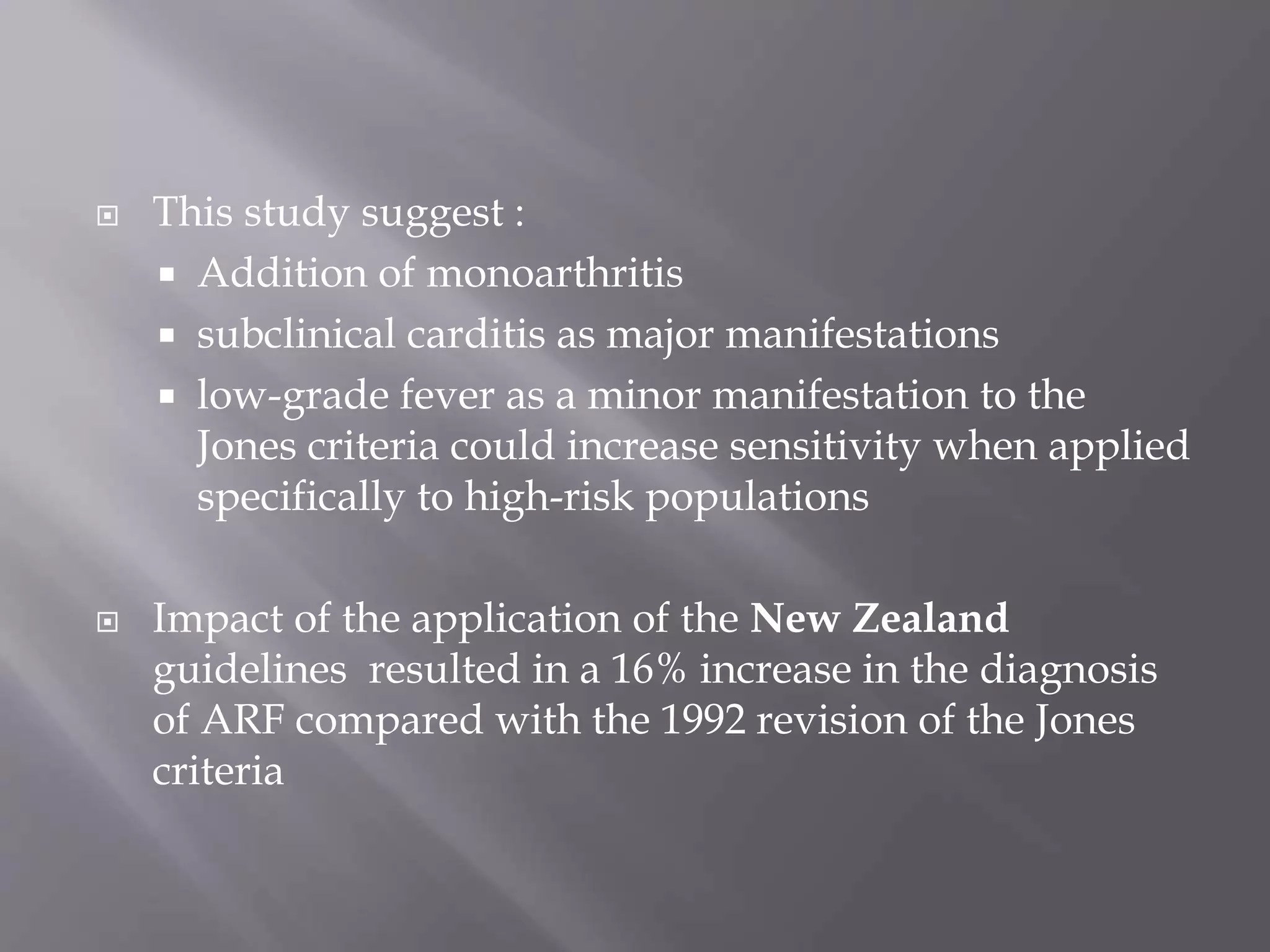 Revised jones criteria | PPTX