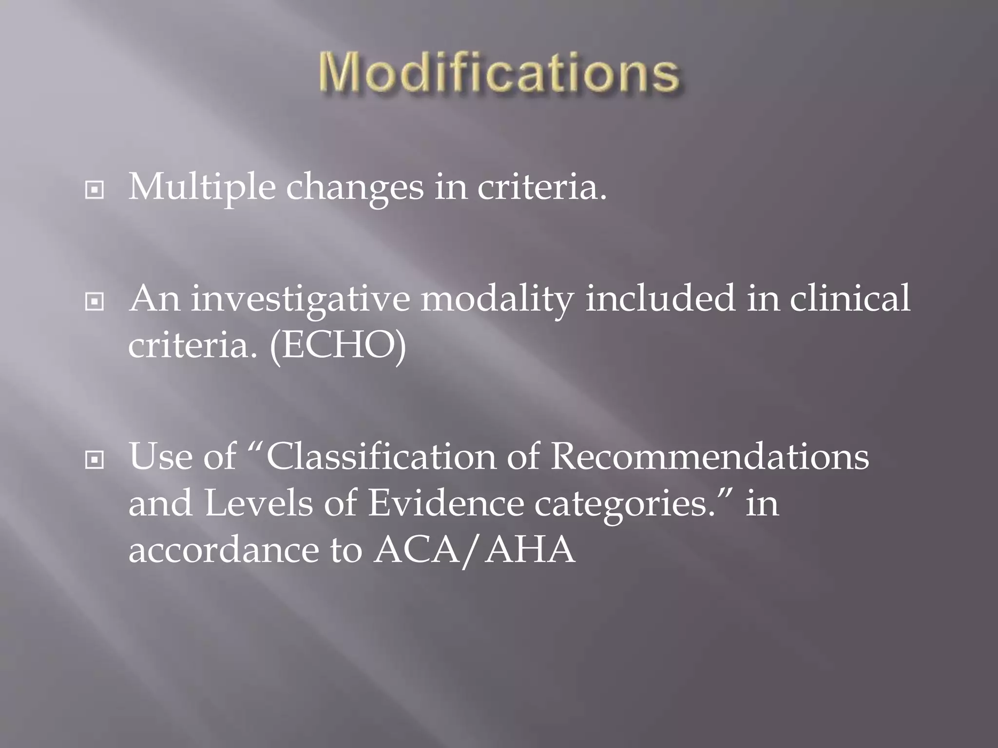 Revised jones criteria | PPTX