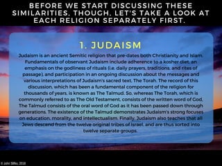 The Torah and The Vedas: A Comparative Study by John Slifko | PDF