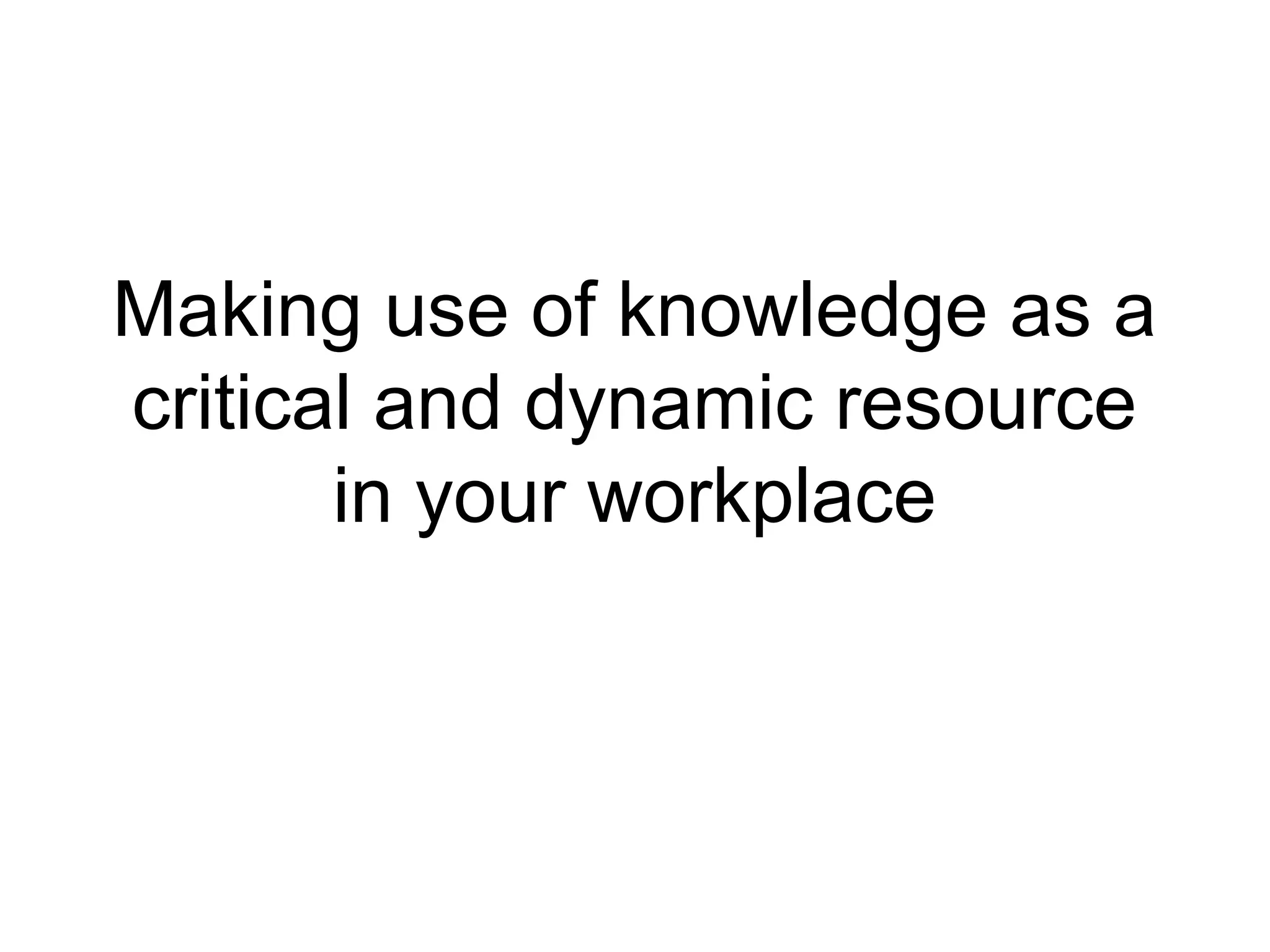 Knowledge management in local government | PPT