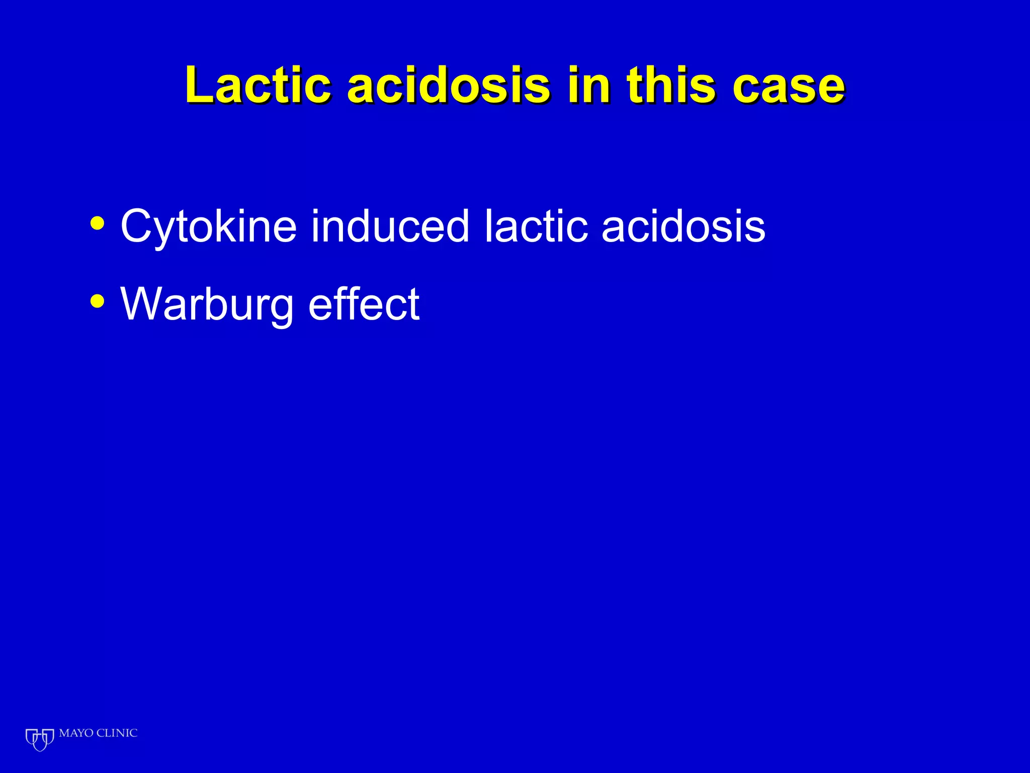 Lactic Acidosis | PPT