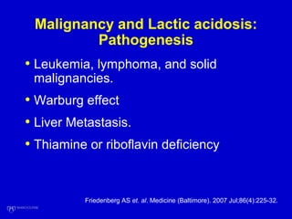 Lactic Acidosis | PPT