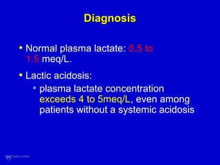 Lactic Acidosis | PPT