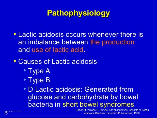Lactic Acidosis