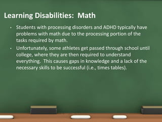 F14 Learning disabilities and tutoring strategies 9.7.14 | Special ...
