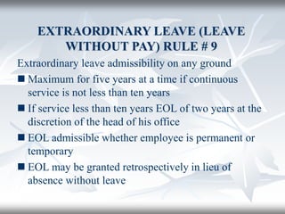 Revised Leave Rules 1980.ppt