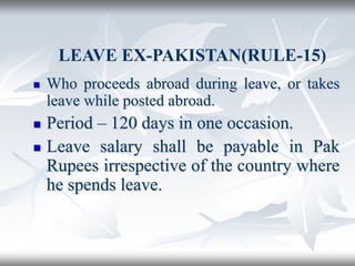 Revised Leave Rules 1980.ppt