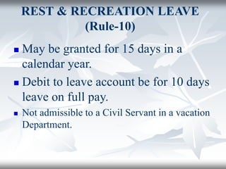 Revised Leave Rules 1980.ppt