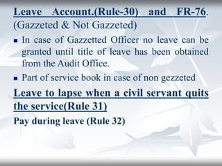 Revised Leave Rules 1980.ppt