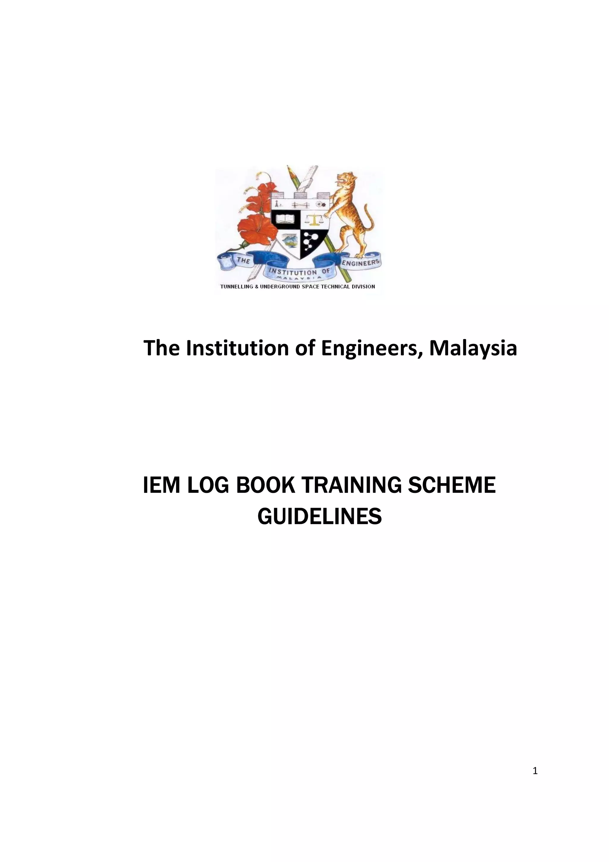Revised IEM Log Book guidelines - Apr 2012 | PDF