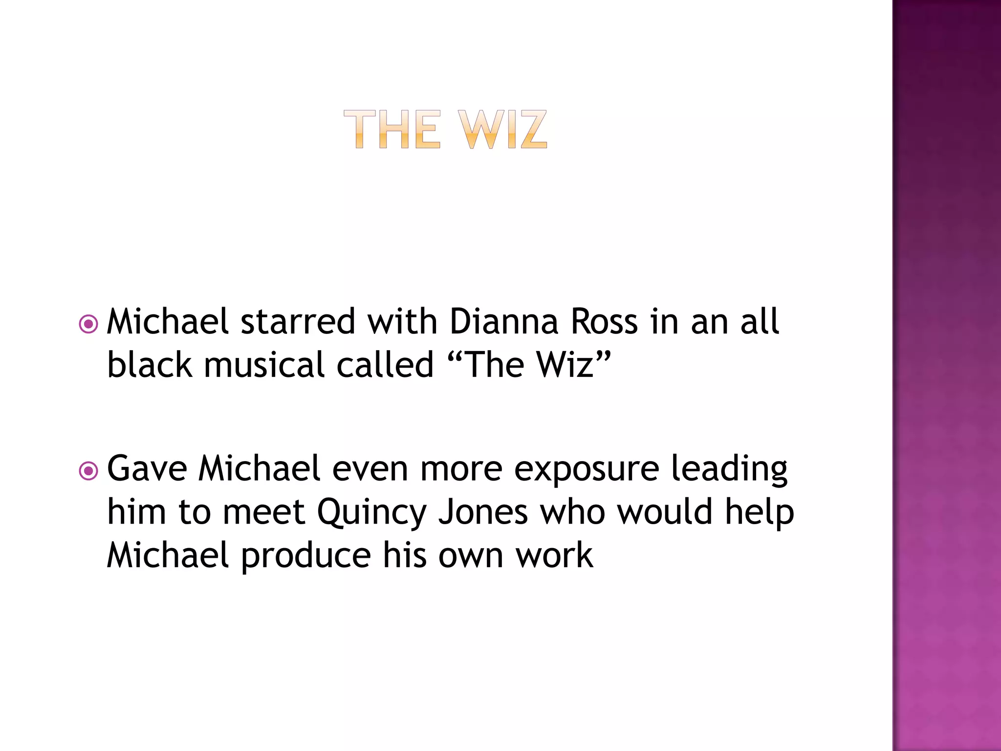 Revised michael jackson presentation | PPTX