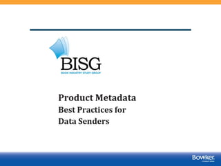 Metadata Best Practices by Data Field | PDF