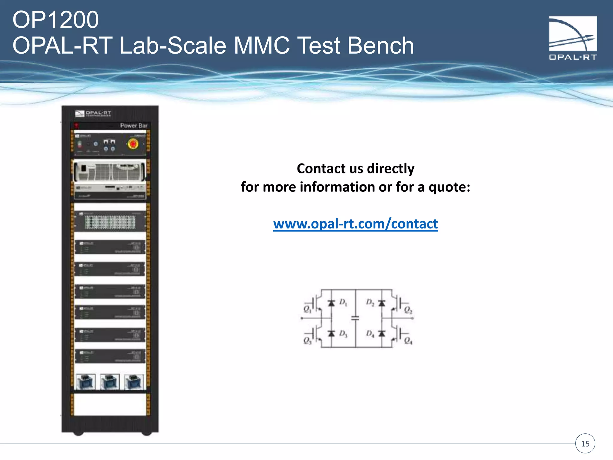 Lab-Scale MMC Test Bench | PPT
