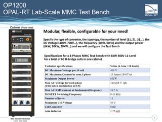 Lab-Scale MMC Test Bench | PPT