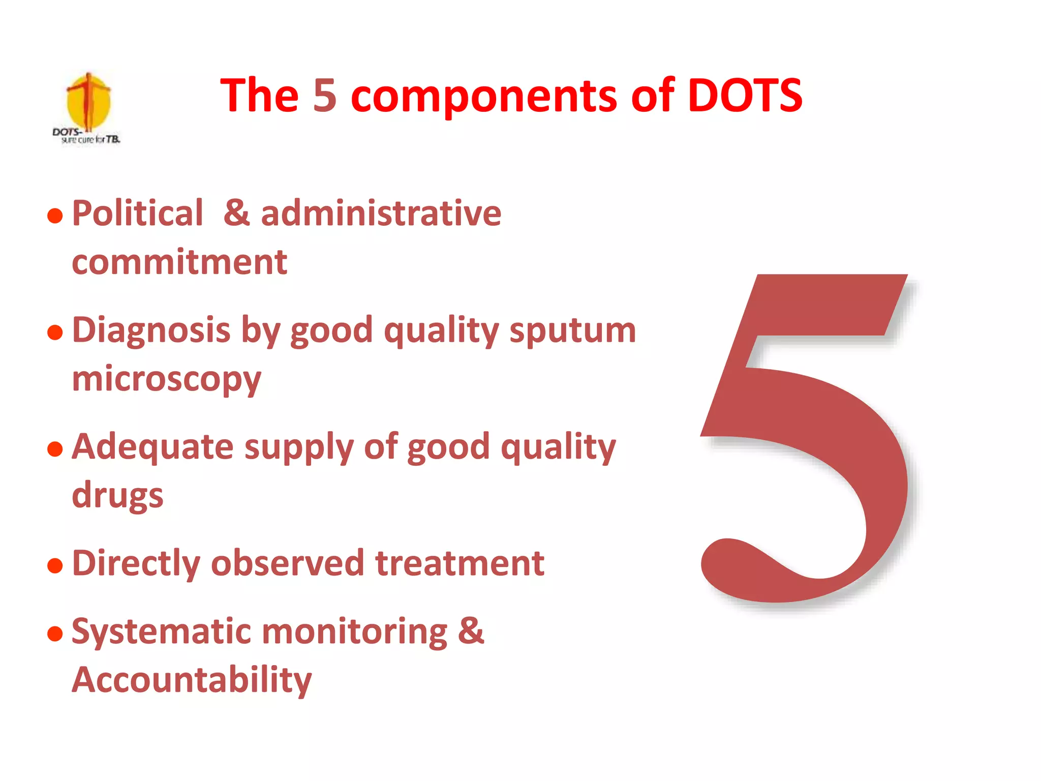 Revised national tuberculosis control programme | PPTX