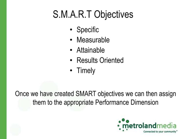 Revised Objective Setting | PPT