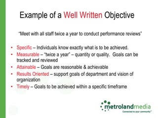 Revised Objective Setting | PPT