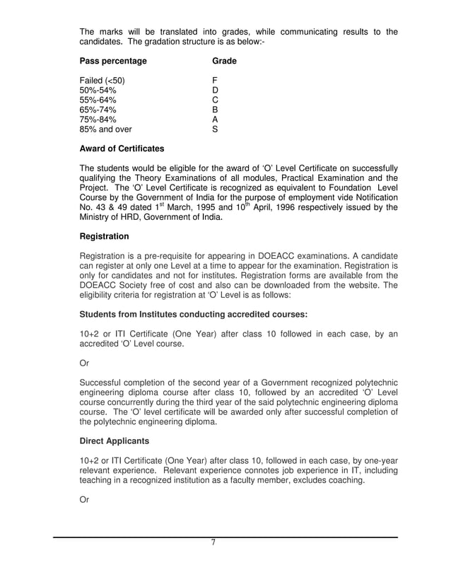 O Level | PDF