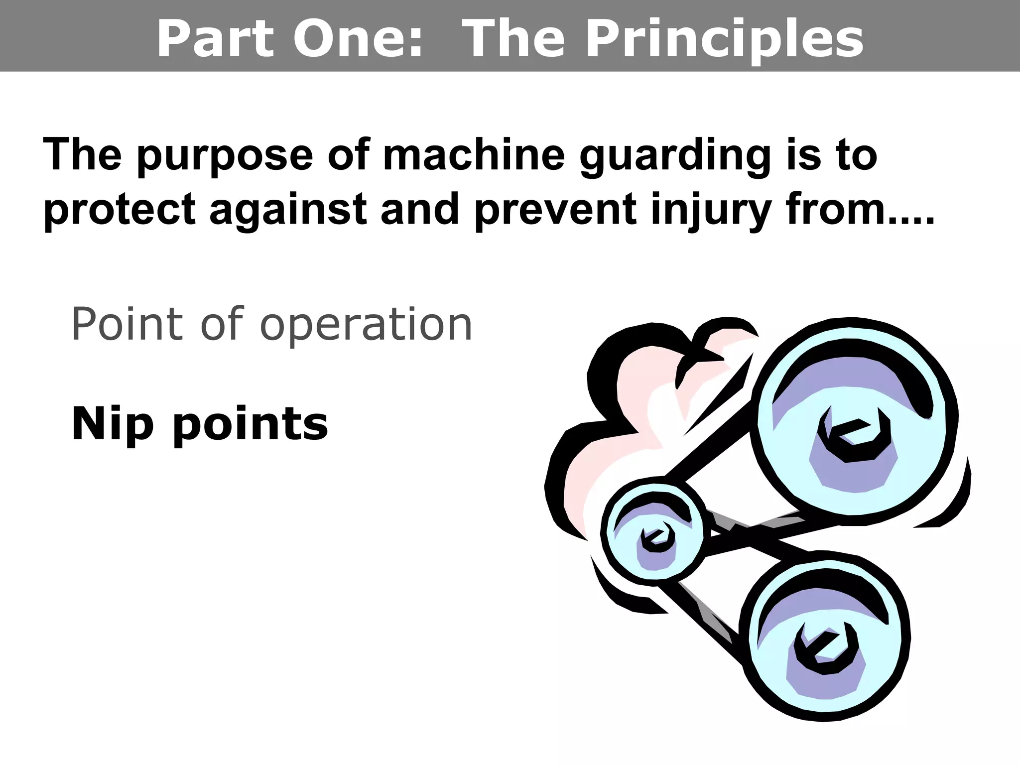 OSHA 10 Hour machine guarding presentation #4 | PPT
