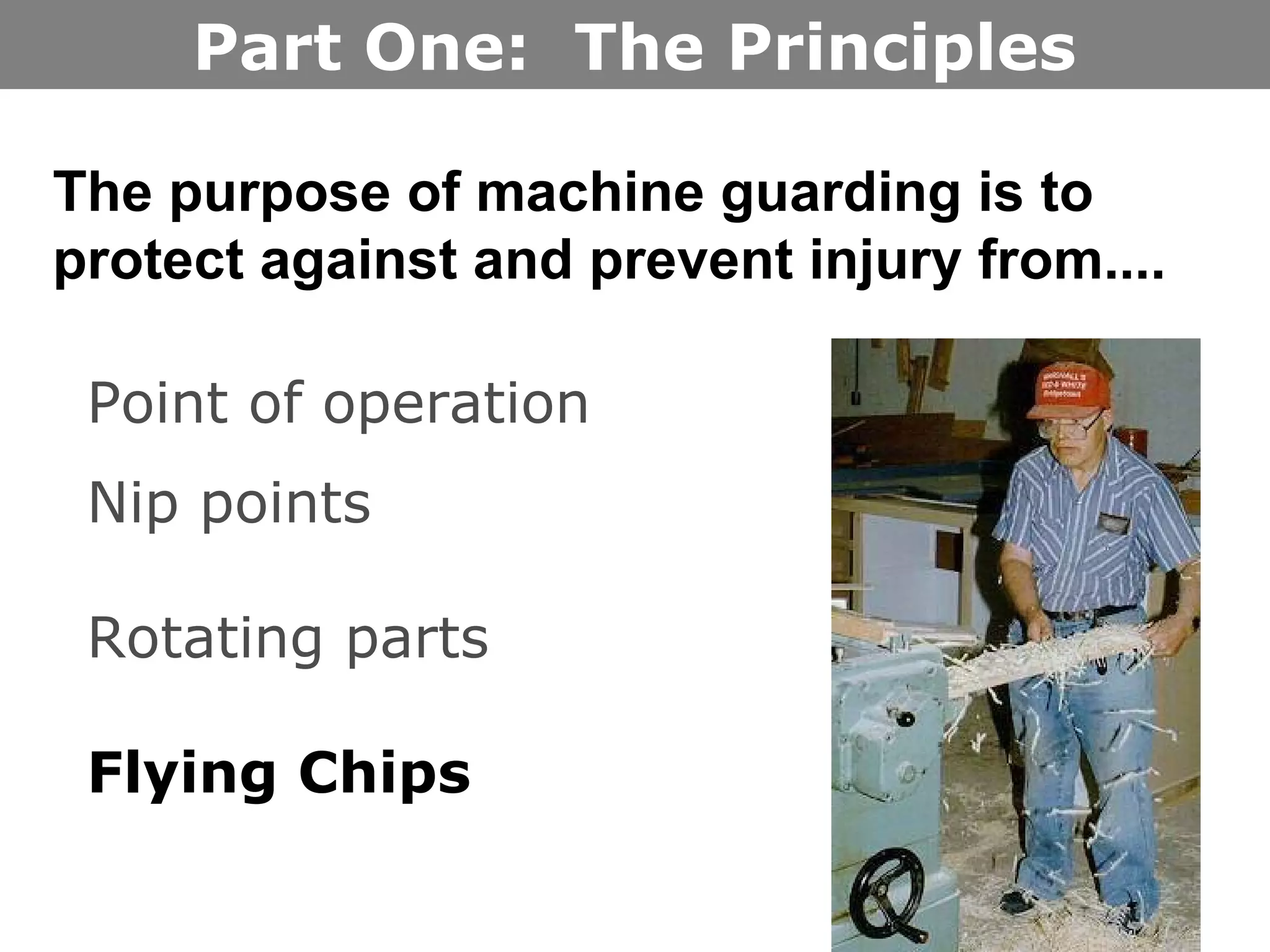 OSHA 10 Hour machine guarding presentation #4 | PPT