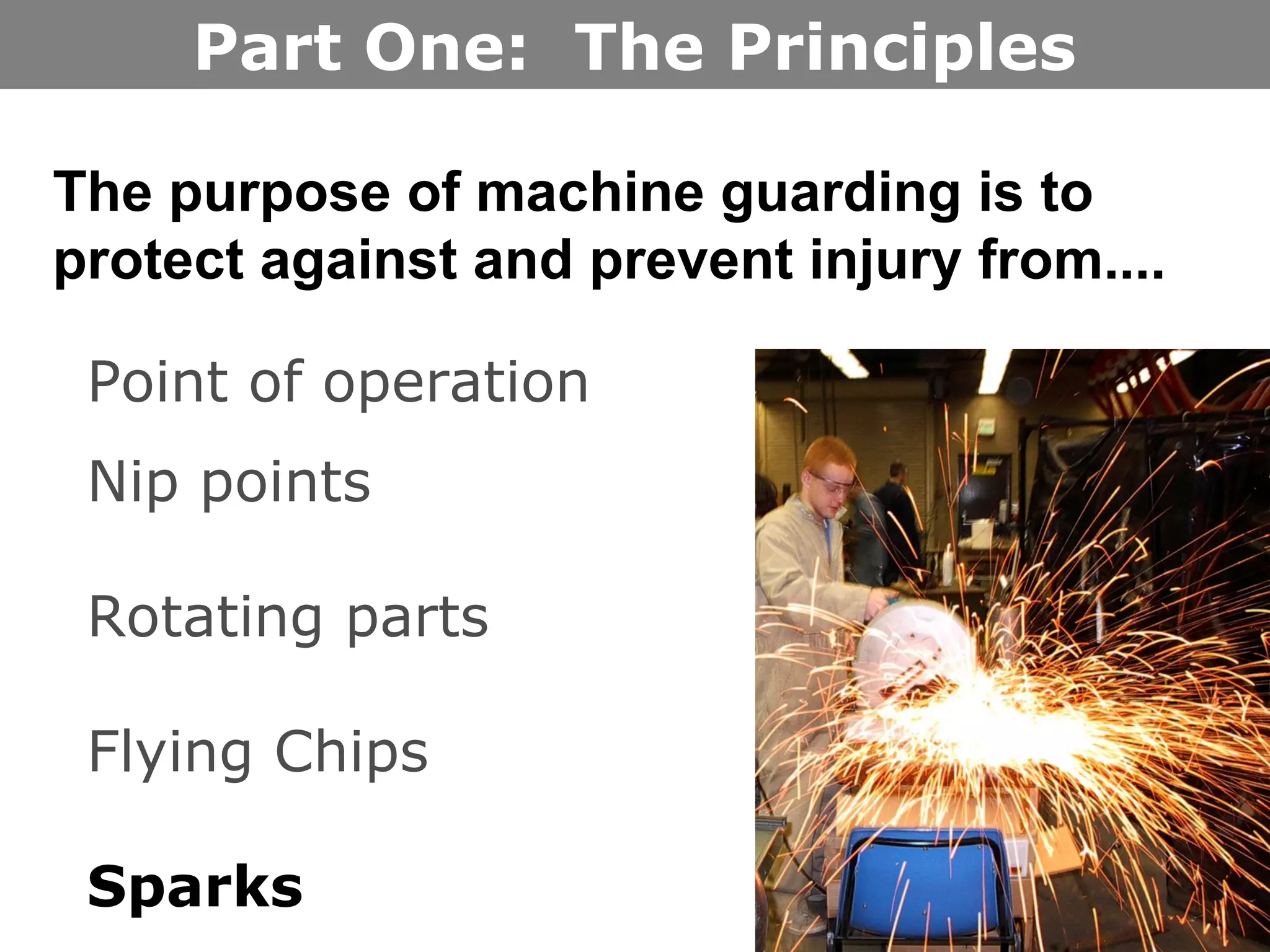 OSHA 10 Hour machine guarding presentation #4 | PPT