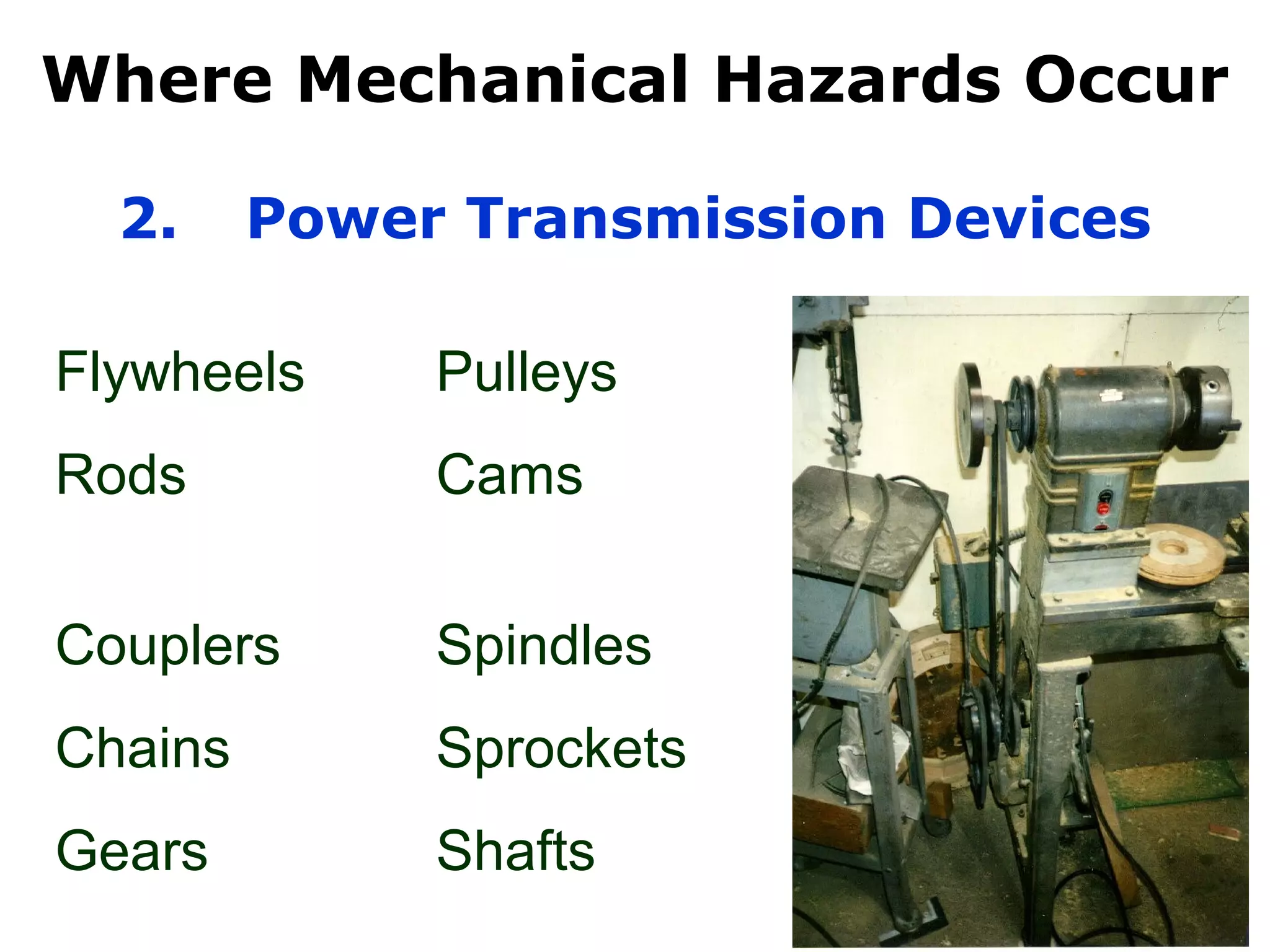 OSHA 10 Hour machine guarding presentation #4 | PPT