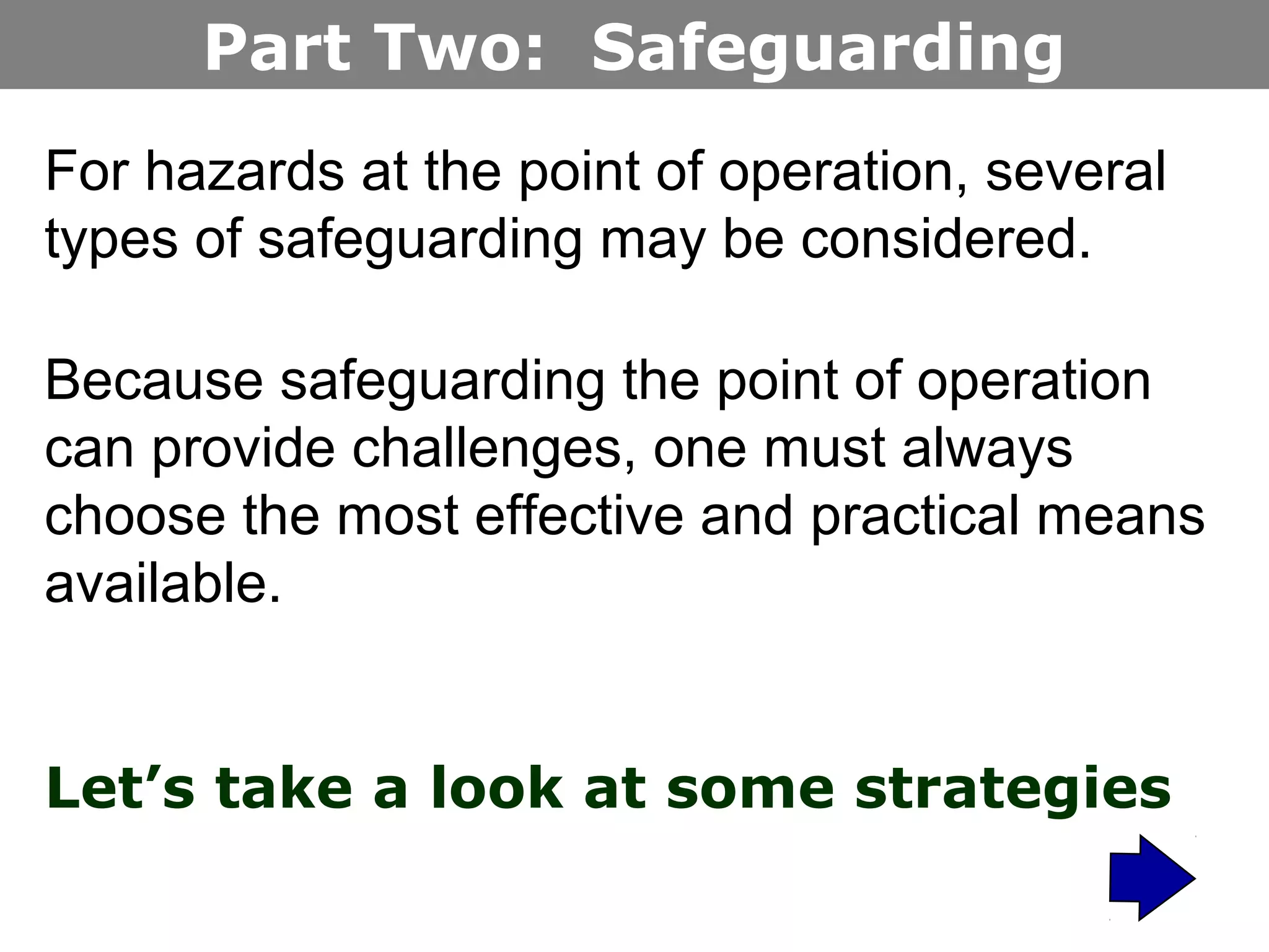 OSHA 10 Hour machine guarding presentation #4 | PPT