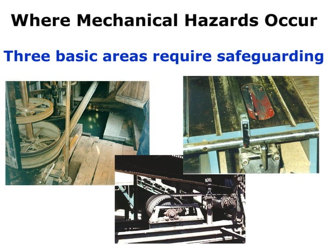 OSHA 10 Hour machine guarding presentation #4 | PPT