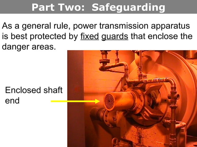 OSHA 10 Hour machine guarding presentation #4 | PPT