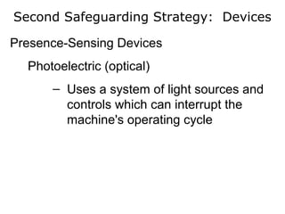 OSHA 10 Hour machine guarding presentation #4 | PPT